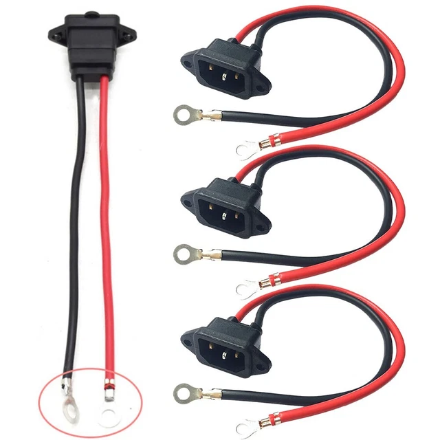 CABLE V LO LECTRIQUE efficace avec prise M8 12AWG durabilit sup rieure EUR 6,79 - PicClick FR