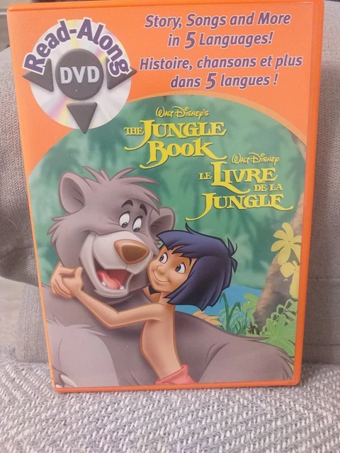 THE JUNGLE BOOK - Read-Along (DVD, 2003) In 5 Languages Walt Disney £3. ...