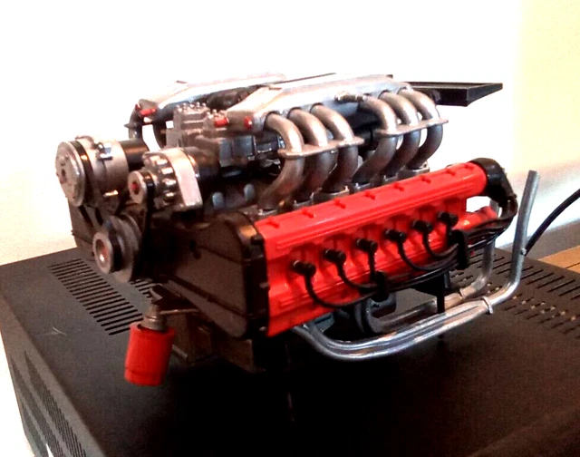 POCHER FERRARI TESTAROSSA Engine 1:8 Kit Collectible EUR 93,36 ...