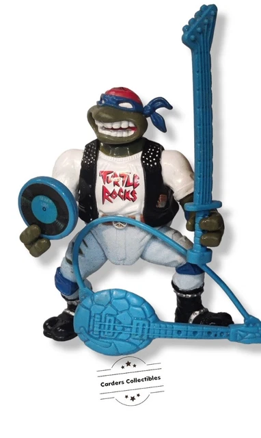 VINTAGE TMNT CLASSIC Rocker Leo - Teenage Mutant Ninja Turtles With ...