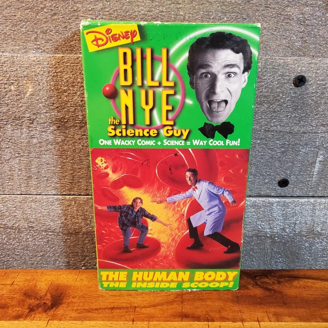 DISNEY BILL NYE THE SCIENCE GUY VHS The Human Body - the inside scoop £ ...
