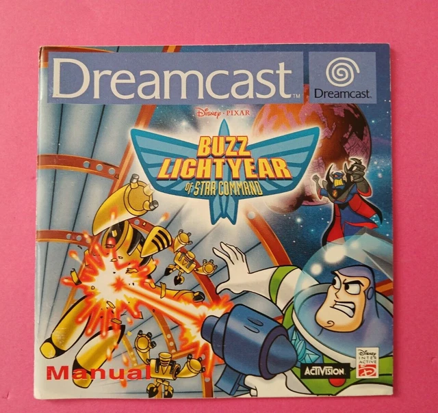 BUZZ LIGHTYEAR OF Star Command - Sega Dreamcast - manual only £3.23 ...