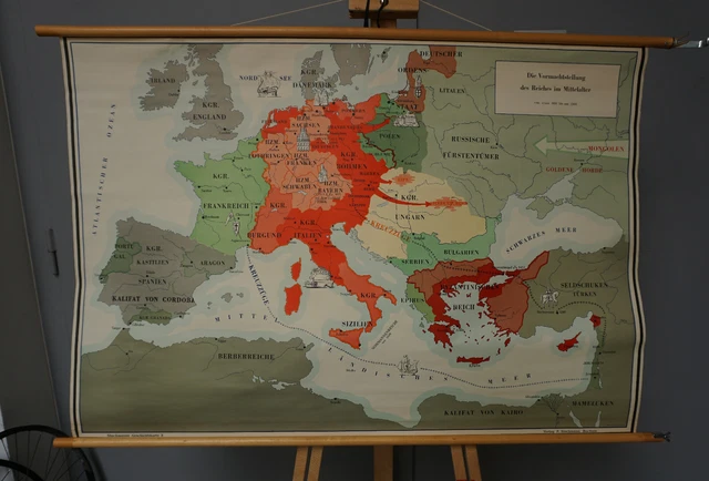 SCHOOL WALL MAP rolling map map history map 3 Stockmann publishing ...