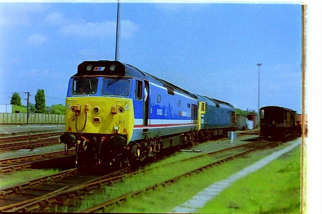 35MM RAILWAY COLOUR Negative Class 50 033 and 50 050 at York £1.95 ...