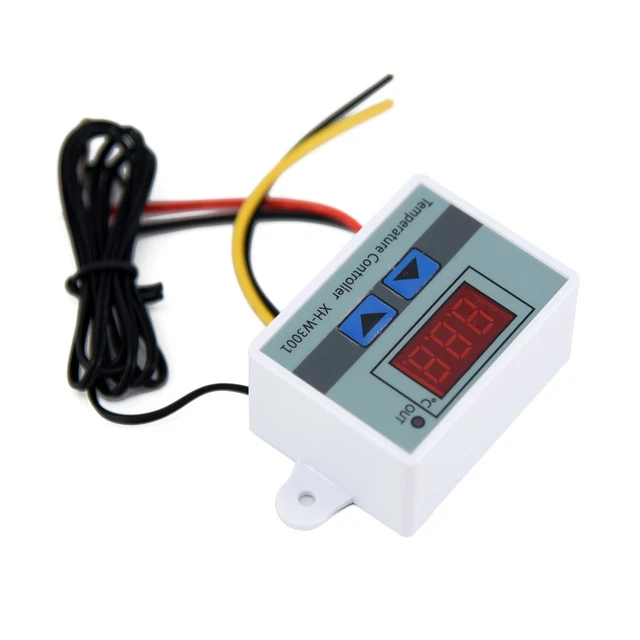 NUMÉRIQUE LED TEMPÉRATURE Contrôleurs 10A Contrôle Interrupteur Sonde 12V 220V EUR 19,93 ...
