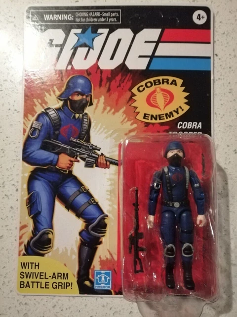 G.I. JOE SKYSTRIKER Haslab O-Ring Retro Collection Cobra Trooper NUOVO ...