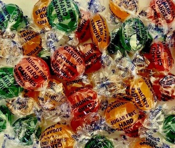 COASTAL BAY *SUGAR Free* Assorted Fruit Flavored Hard Candy- ONE POUND ...