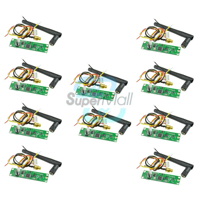 1-10PIECE WIRELESS DMX512 PCB Board LED Controller Modules Transmitter ...