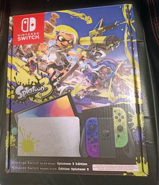 NINTENDO SWITCH (OLED Model) Splatoon 3 Edition - Brand New - Sealed ...