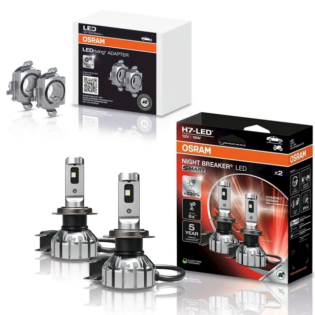 OSRAM NIGHT BREAKER LED SMART H7 6000K CoolWhite für Mercedes C-Klasse ...