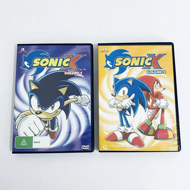 SONIC X DVD Bundle Anime TV Series Vol 2 & 3 R4 VGC + Free Postage $30. ...
