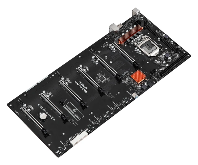 CRYPTO MINING BOARD Bitcoin Mainboard Ethereum Rig ASRock H510 Pro BTC+ ...