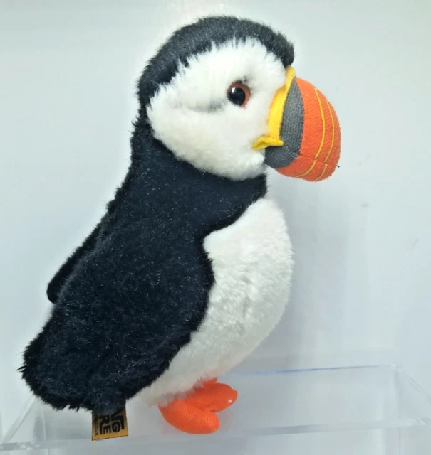 PUFFIN BIRD SOFT Plush 7" Cuddly Toy By Living Nature £5.99 - PicClick UK