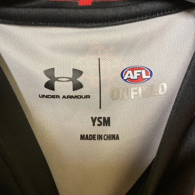 UNDER ARMOUR ESSENDON Bombers AFL Football Jumper Youth Size M Free ... UNDER ARMOUR ESSENDON Bombers AFL Football Jumper Youth Size M Free ...