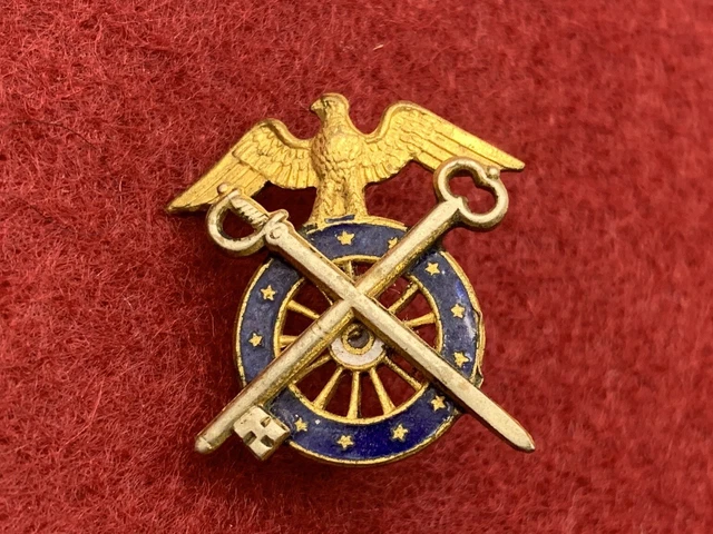 WW2 ERA UNITED States (US) ARMY QUARTERMASTER CORPS Badge AUSTRALIAN ...