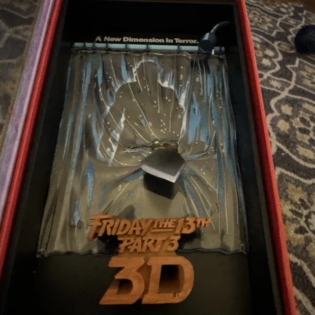 FRIDAY THE 13TH 3 3Deep VHS 3D Sculpted Display Replica New in Pack ...