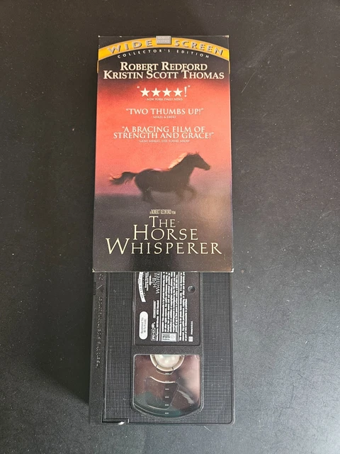 THE HORSE WHISPERER (VHS, 1998) $8.99 - PicClick CA