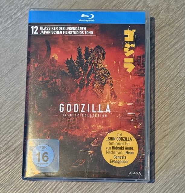 GODZILLA - 12-DISC Collection Limited Edition Box-Set BLU-RAY EUR 149 ...