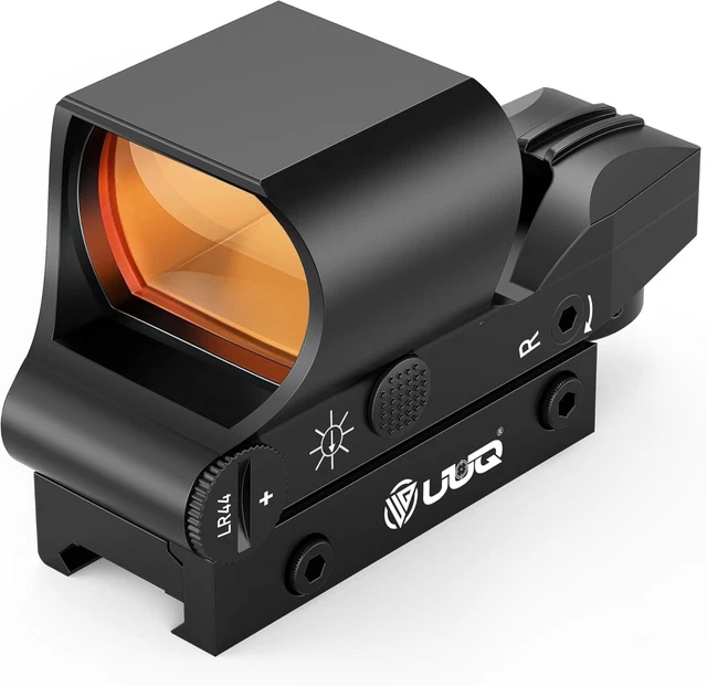 RED DOT SIGHT Reflex Sight,Multiple Adjustable Reticles Sight for 20mm ...