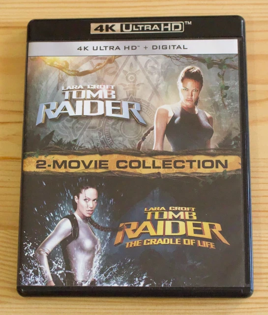 LARA CROFT: TOMB Raider 2-Movie Collection 4K UHD Blu-ray Angelina Jolie £23.77 - PicClick UK