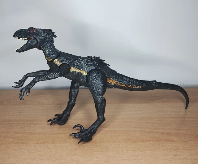 JURASSIC WORLD INDORAPTOR Dinosaur Figure Mattel 16" Toy Articulated. £ ...