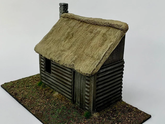 FOG MODELS 1/35 scale WW2 Russian Hut #2 / Log cabin - Rural Diorama £ ...