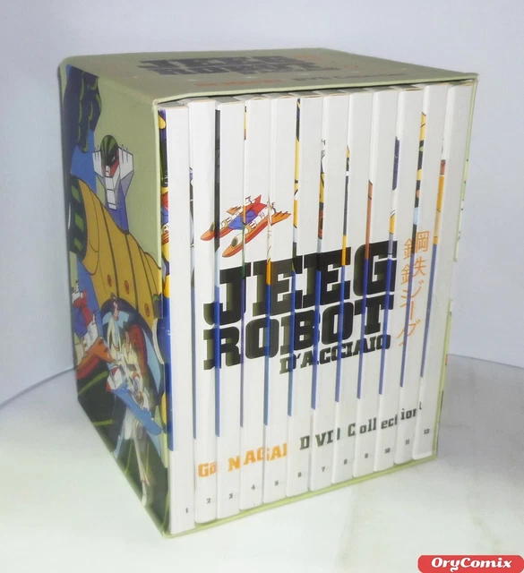 JEEG ROBOT D'ACCIAIO - GO NAGAI DVD COLLECTION Gazzetta dello Sport BOX ...