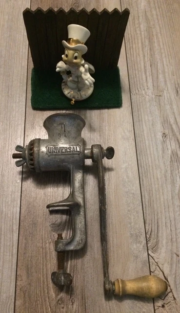 VINTAGE TABLE TOP Universal No 1 Food And Meat Grinder Lf&C New Britain ...