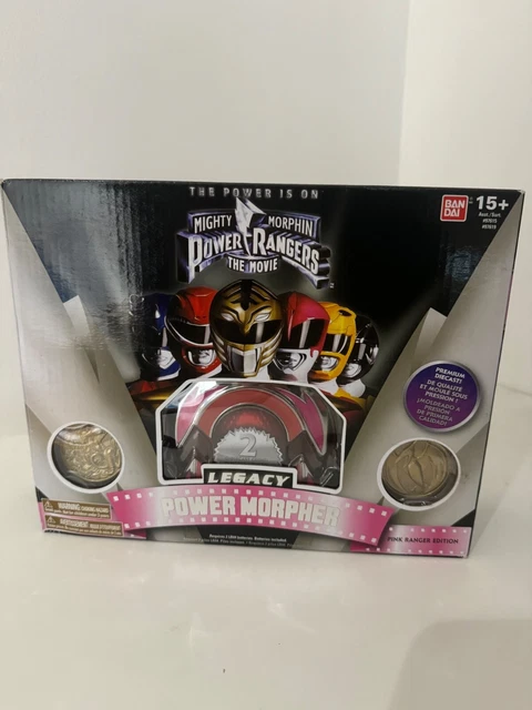 MIGHTY MORPHIN POWER Rangers Legacy Movie Power Morpher Pink Ranger £ ...