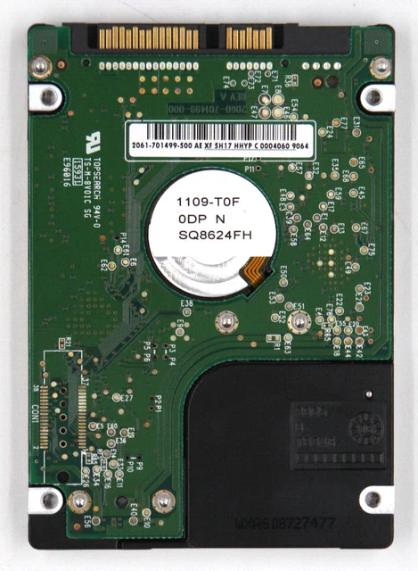 WD WDC WD3200BEVT-22ZCT0 320GB 320GO 2.5" 5400RPM mobile HDD SATA EUR ...