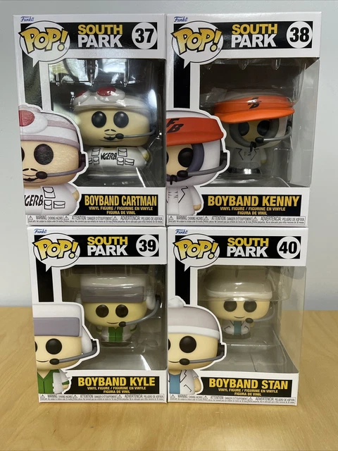 FUNKO POP! SOUTH Park - Boy Band - 4 Pack: Cartman, Kyle, Stan & Kenny ...