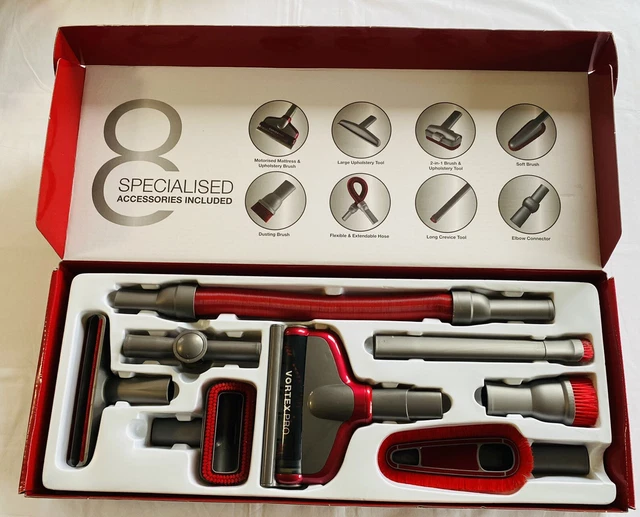 HOOVER VACUUM VORTEX Pro Specialised Accessories Parts Complete 8 Piece ...