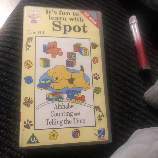 SPOT THE DOG Alphabet, Counting And Telling The Time VHS video. £12.06 ...