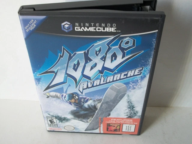1080° AVALANCHE NINTENDO GameCube Game Case Disc Sports Snowboarding ...