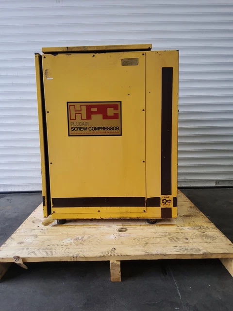 HPC SK19 SCREW Compressor 10bar working pressure 11kW motor 1990 £1,000 ...