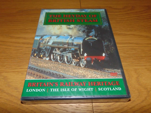 THE HEYDAY OF British Steam 5 Britain's Railway Heritage (DVD 2004) New ...