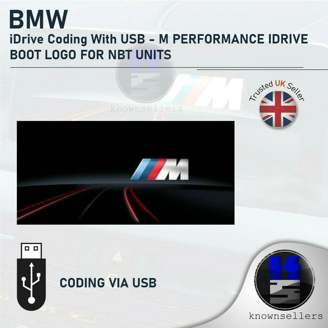 BMW M PERFORMANCE IDRIVE BOOT START UP LOGO FOR NBT / EVO UNITS Coding ...