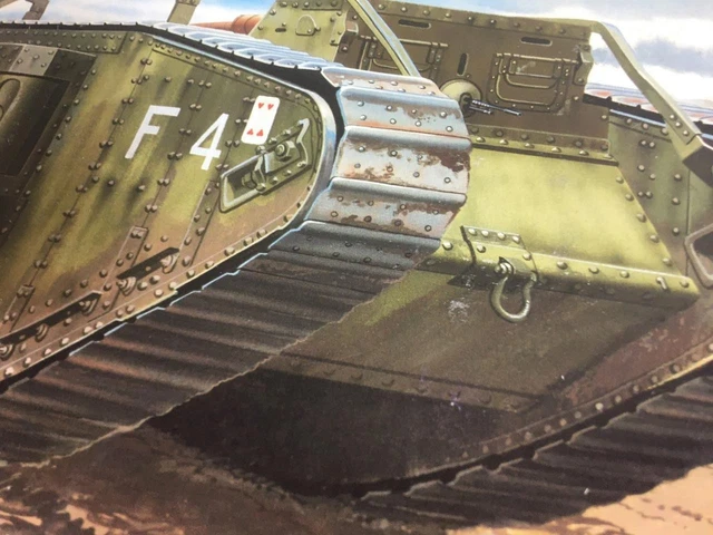 BRITISH WWI MK.IV "Female" WWI Heavy Battle Tank EMHAR 1:35 model kit £ ...