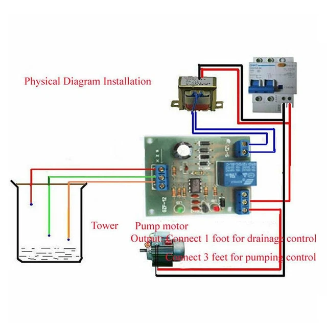 LIQUID-LEVEL CONTROLLER SENSOR Module Water Level Detection Sensor ...