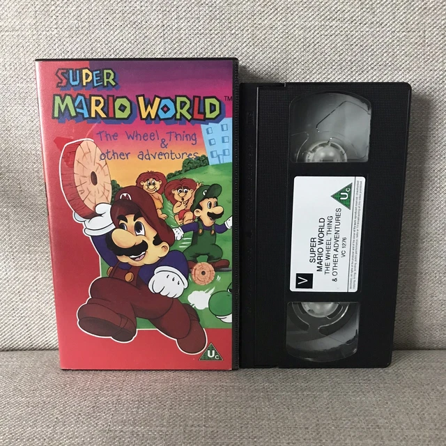 SUPER MARIO WORLD - Vhs Video - The Wheel Thing & Other Adventures ...