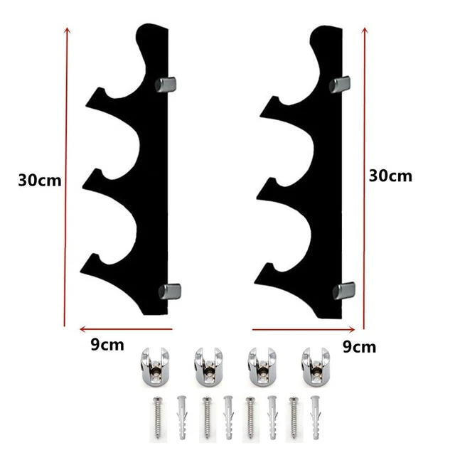 SUPPORT MURAL DE rangement canne p che accessoires support acrylique ...