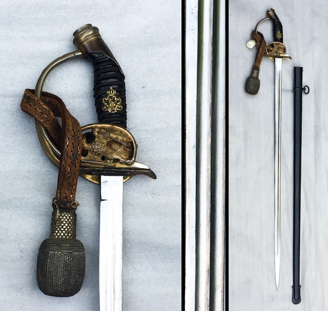 VERY RARE PRUSSIAN, Bavarian, German Officier Palash Sword, Xix, Kaiser ...