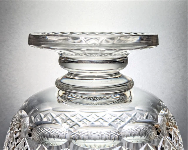STUART HEAVY LEAD Crystal SHAFTESBURY Cut Glass Pedestal Bowl - 18 cm £ ...