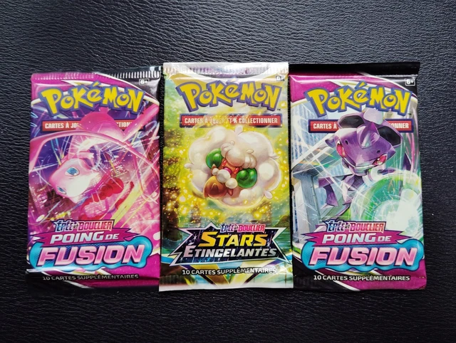 3 BOOSTERS POKÉMON neuf scellés fr (prix unitaire de 5.86 en comptant ...