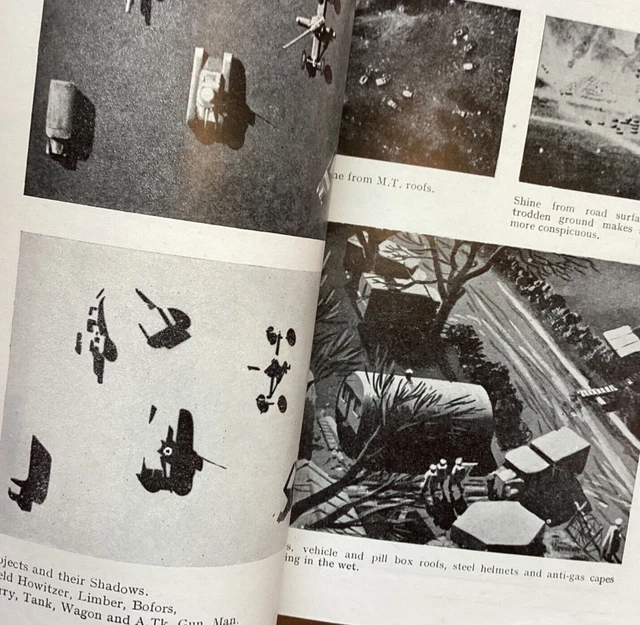 CAMOUFLAGE GENERAL PRINCIPLES. WW2 British Military Training Pamphlet ...