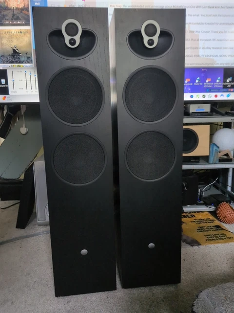 LINN MAJIK 140 Audiophile Floor Standing Speakers, Black £669.68 ...