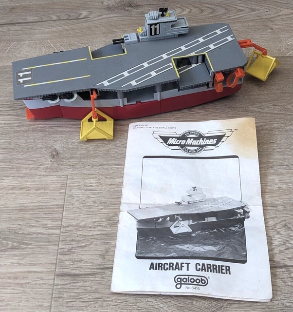 MICRO MACHINES AIRCRAFT Carrier 1988 Galoob Vintage £9.99 - PicClick UK