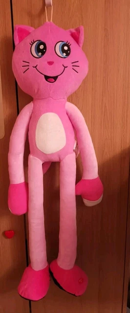 STRETCHKINS PINK CAT Soft Plush Dancing Toy Girls Plush Toy VHC £9.99 ...