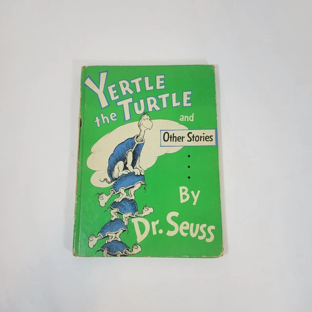 1958 DR SEUSS Yertle the Turtle And Other Stories Vintage Banned Randam ...