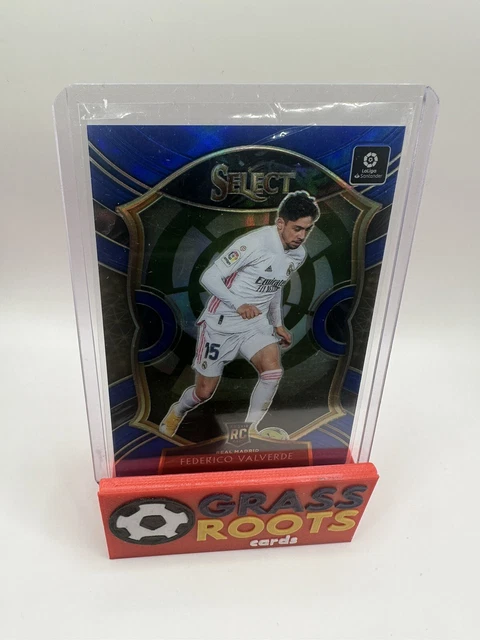 2020-21 PANINI CHRONICLES Select Madrid Federico Valverde Blu/49 RC ...